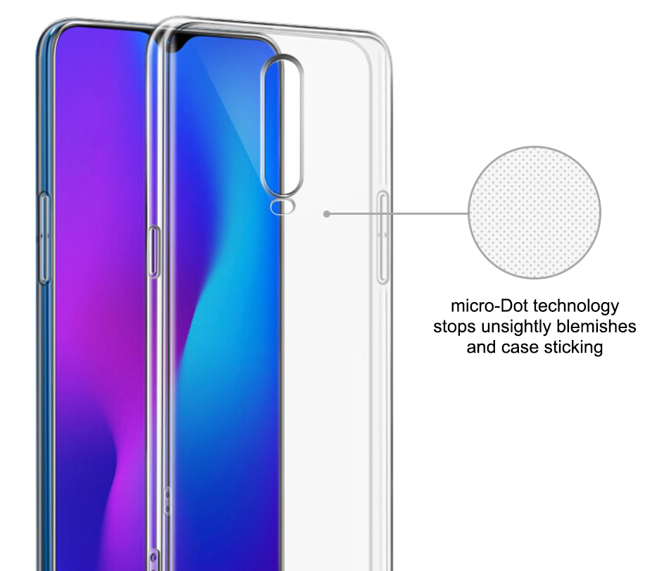 Flexi Slim Gel Case for Oppo R17 Pro (Clear)
